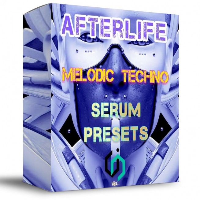 Sample Pack Afterlife Melodic Techno Serum Presets by Incognet Samples