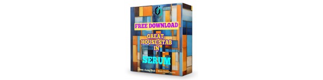 Sample Pack Free House Stab SERUM Presets by Incognet Samples