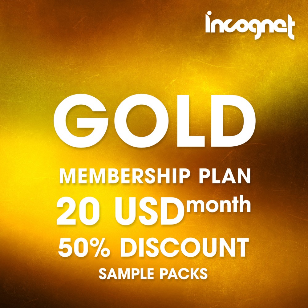 Sample Pack Gold Membership Plan by Incognet Samples