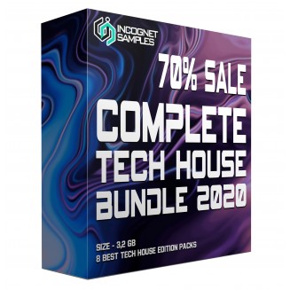 Sample Pack Complete Tech House Bundle 2020 by Incognet Samples