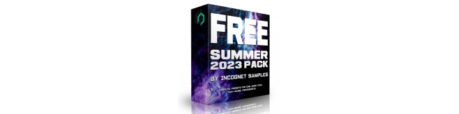 Sample Pack Big SUMMER FREE 2023 Sample Pack by Incognet Samples