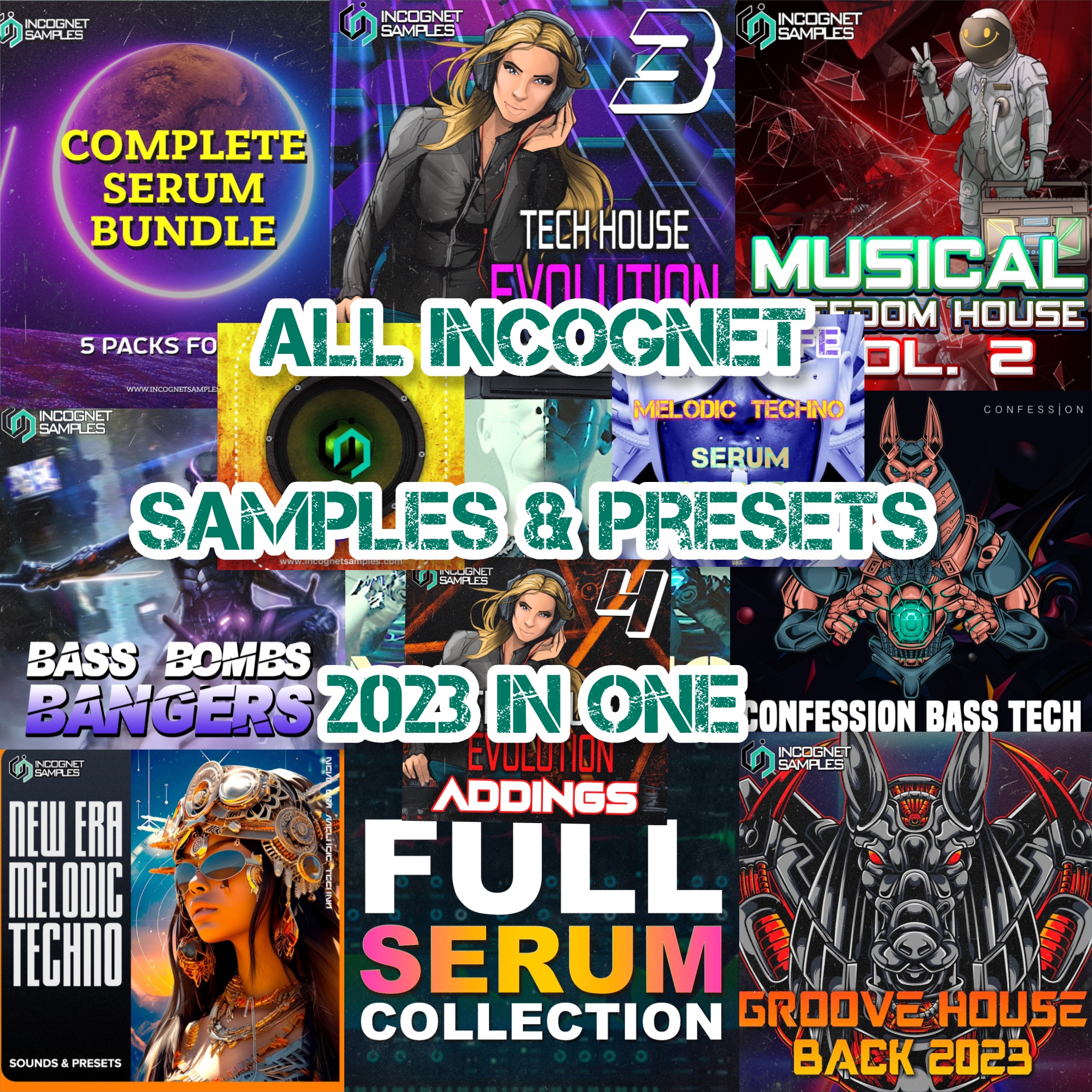 All Incognet Samples Packs of 2023 in One Bundle [with 80% Discount] - Gearspace